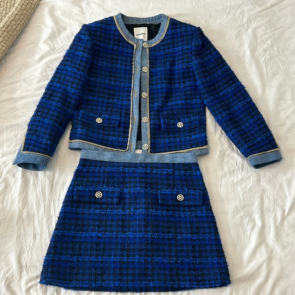 Sandro Tweed Set - Gem